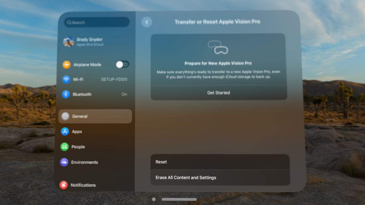Apple Vision Pro essentials: How to update, turn off, or reset the ...
