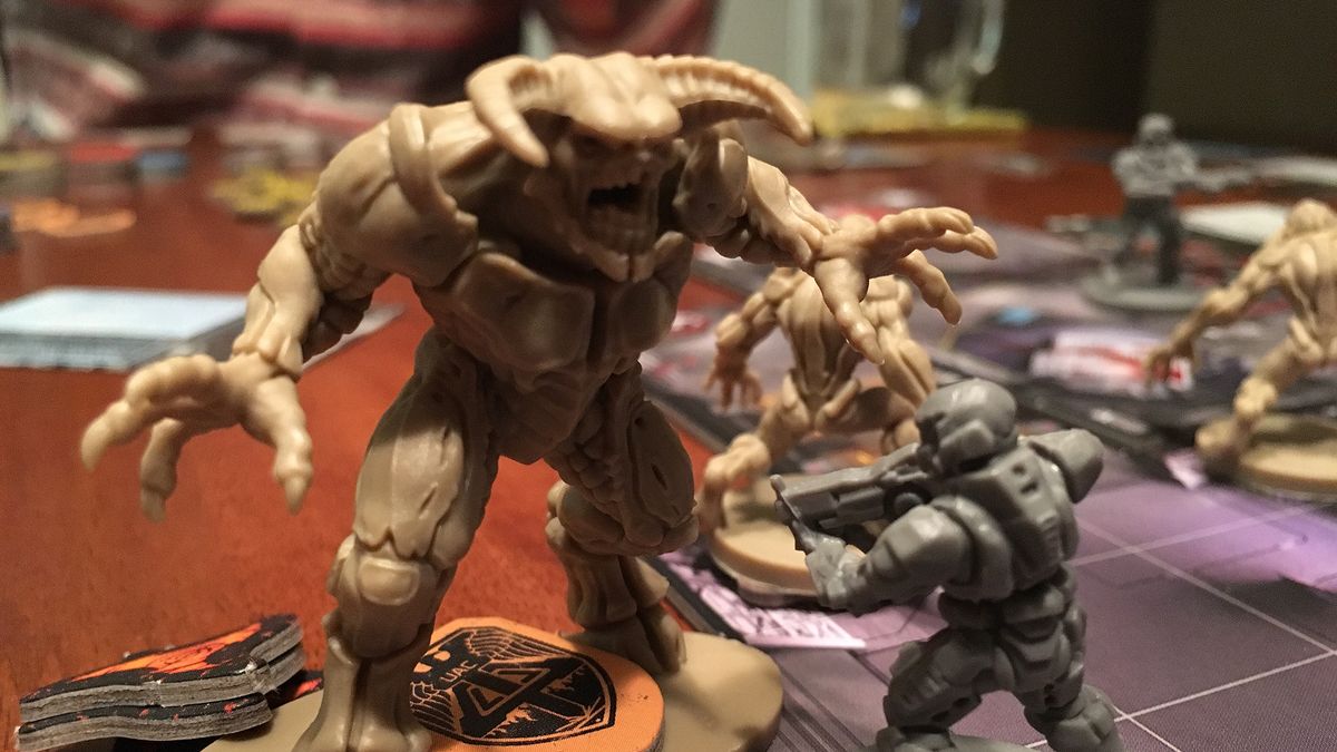 Doom: The Board Game faithfully adapts the shooter into a dice-rolling ...