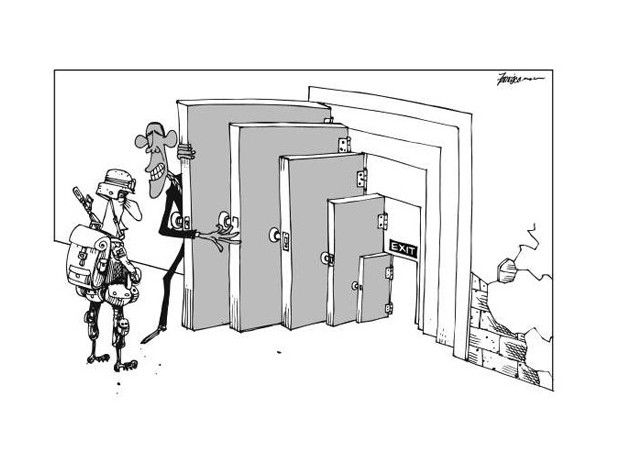 The shrinking exit strategy | The Week