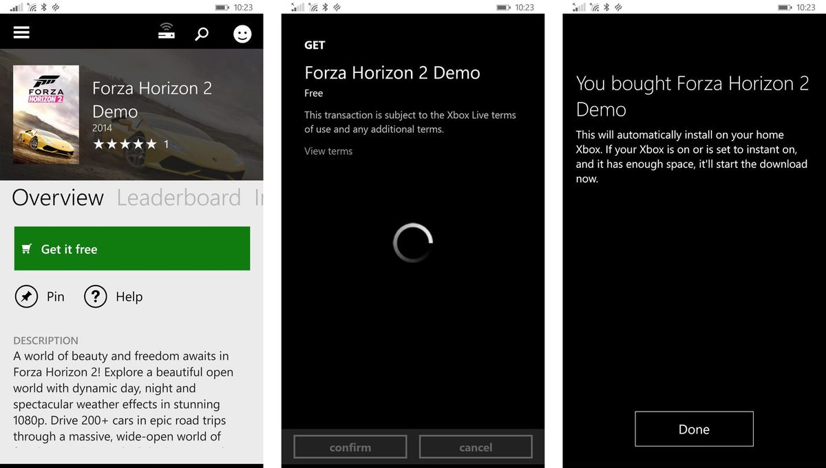How to use Windows Phone to download games and apps to your Xbox One ...