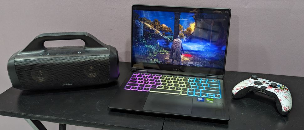 HP Omen Transcend 14 review: Beautiful, but just fine for gaming ...