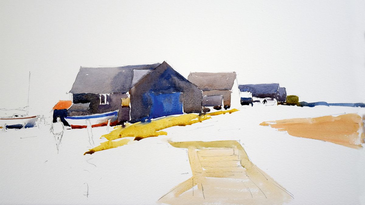 How to convey bright sunlight in watercolour | Creative Bloq