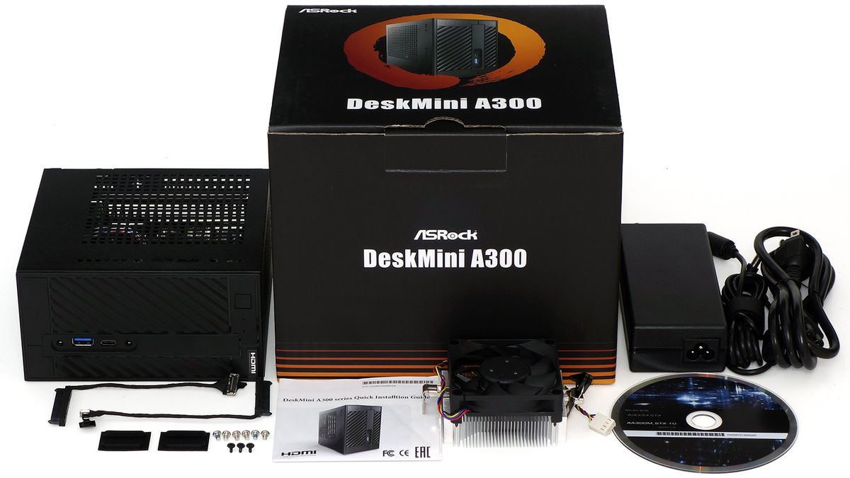 ASRock DeskMini A300 Barebones Review: STX Meets AM4 - Tom's Hardware ...
