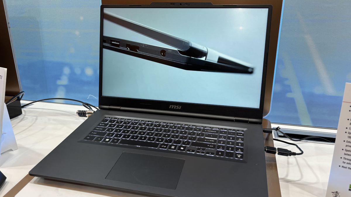 MSI VenturePro 16 AI hands on: the perfect laptop for creatives | TechRadar