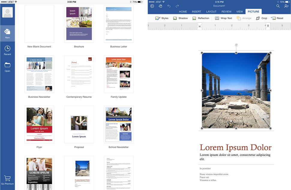 iWork vs Microsoft Office vs Google Docs: Which iPad and iPhone office ...