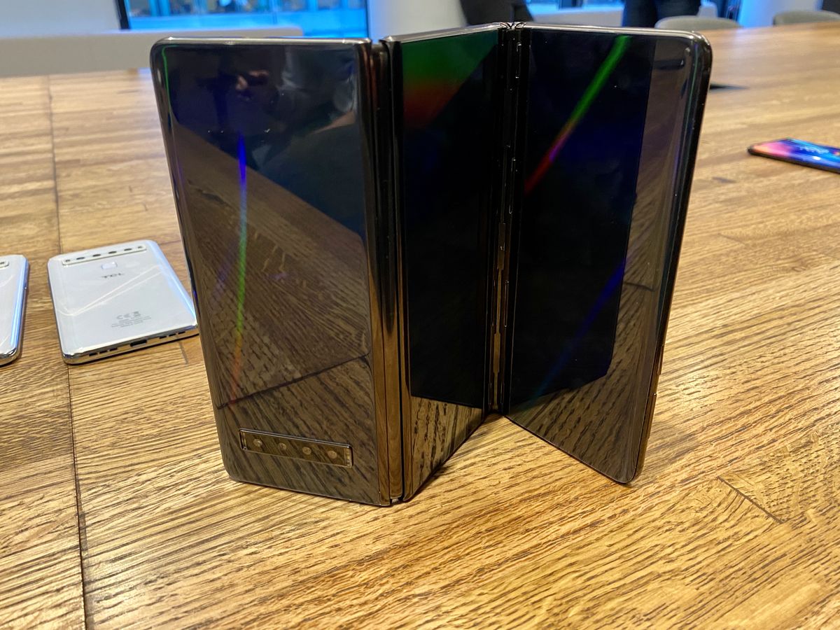 The world’s first rollable screen phone makes the Samsung Galaxy Z Flip ...