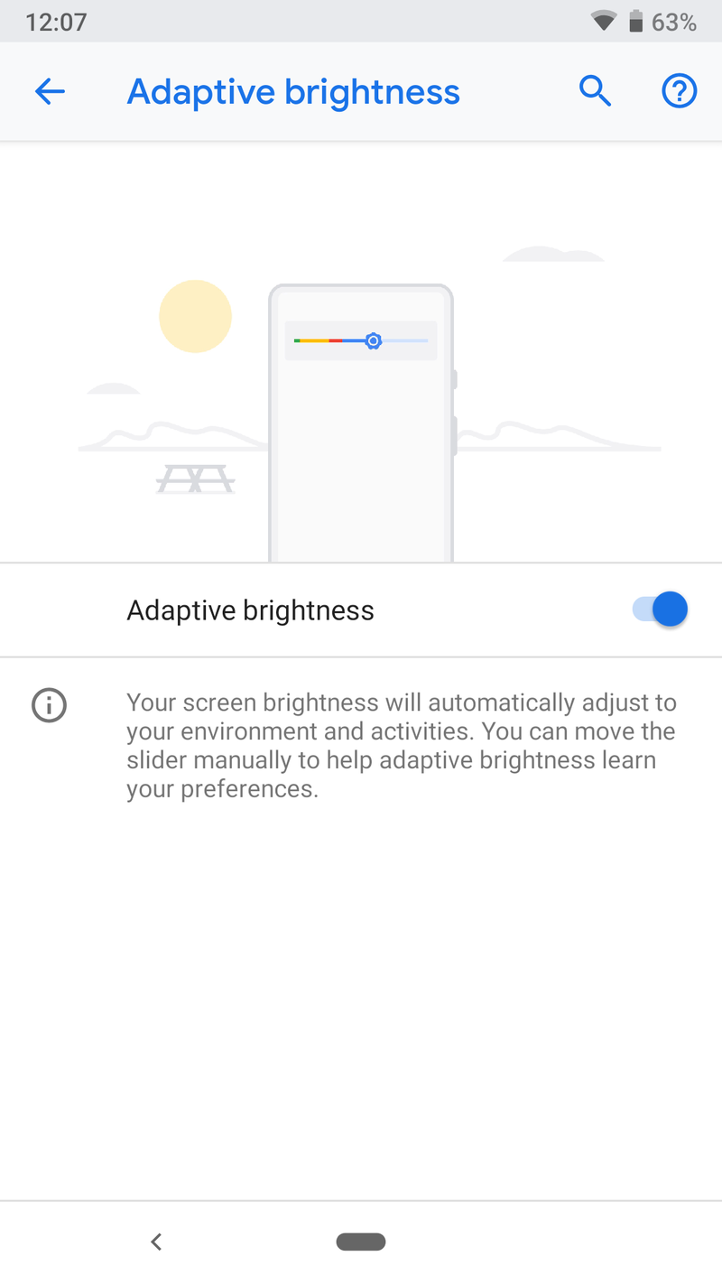How to disable Adaptive Brightness in Android Pie | Android Central