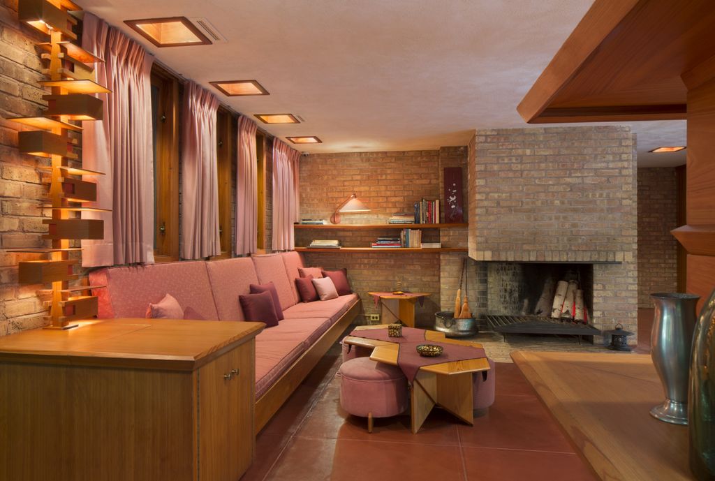 Inside the Frank Lloyd Wright Laurent House | Wallpaper*