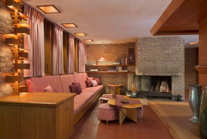 Inside the Frank Lloyd Wright Laurent House | Wallpaper*