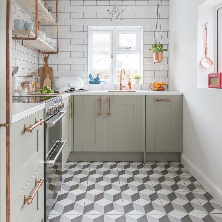 10 small kitchen flooring ideas to transform a compact space | Ideal Home
