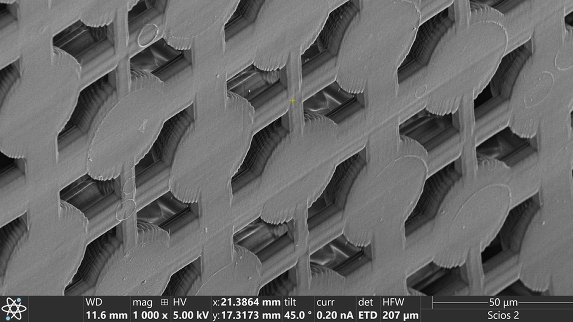 3D printed structures 10 times thinner than a human hair — 'extremely ...