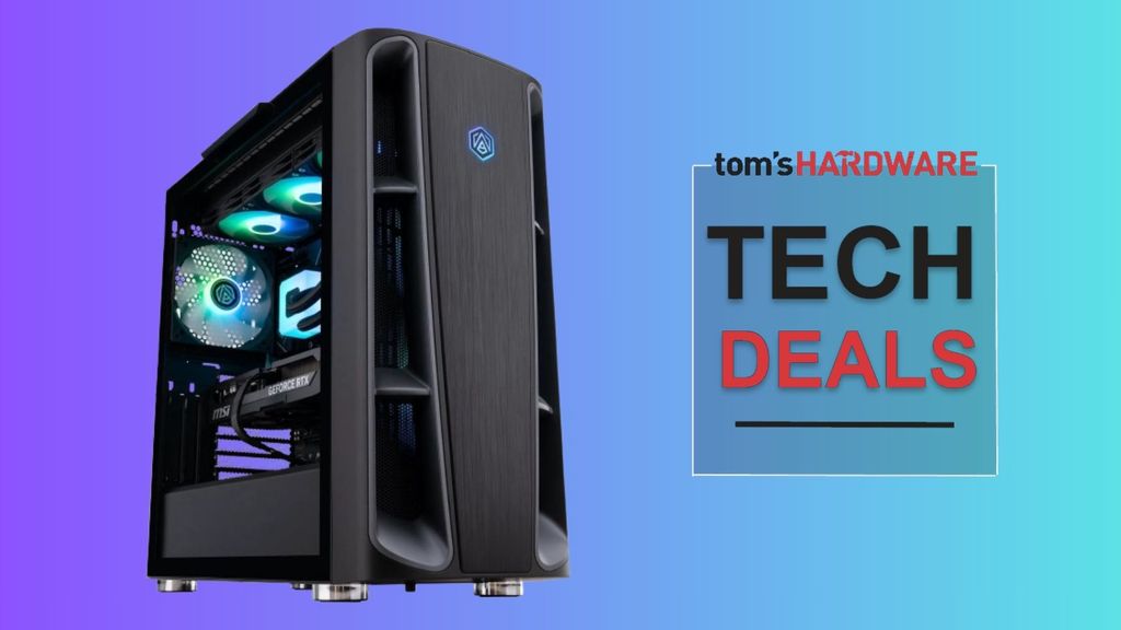 Snag this 4K-capable gaming PC with an RTX 5070 Ti and 32GB of DDR5 RAM ...
