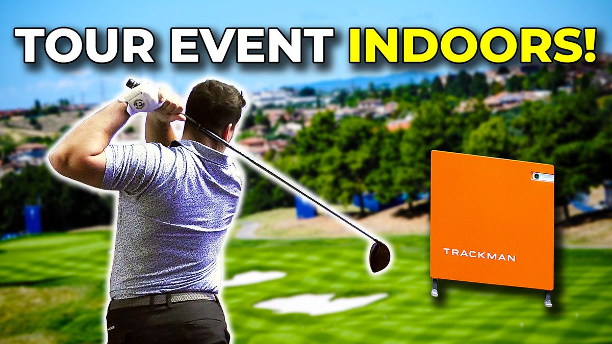 I Played A Professional Golf Tour Event... Indoors! Here's How It Went ...