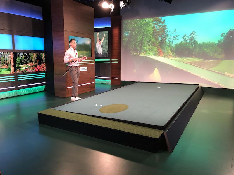 Sky Sports' Masters Studio: The Zen Green Stage | Golf Monthly
