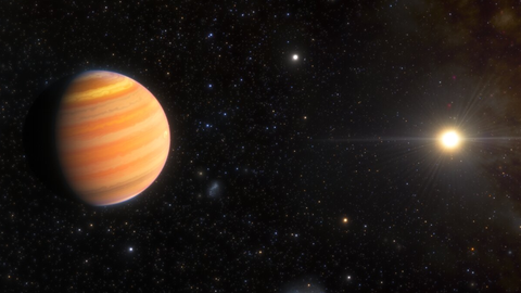 Exoplanet with weird orbit is transforming into a hot Jupiter before ...