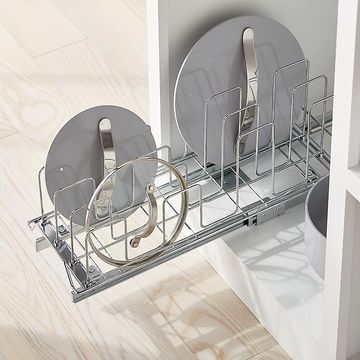 How to store pot lids: 10 best ways to organize pan lids | Homes and ...