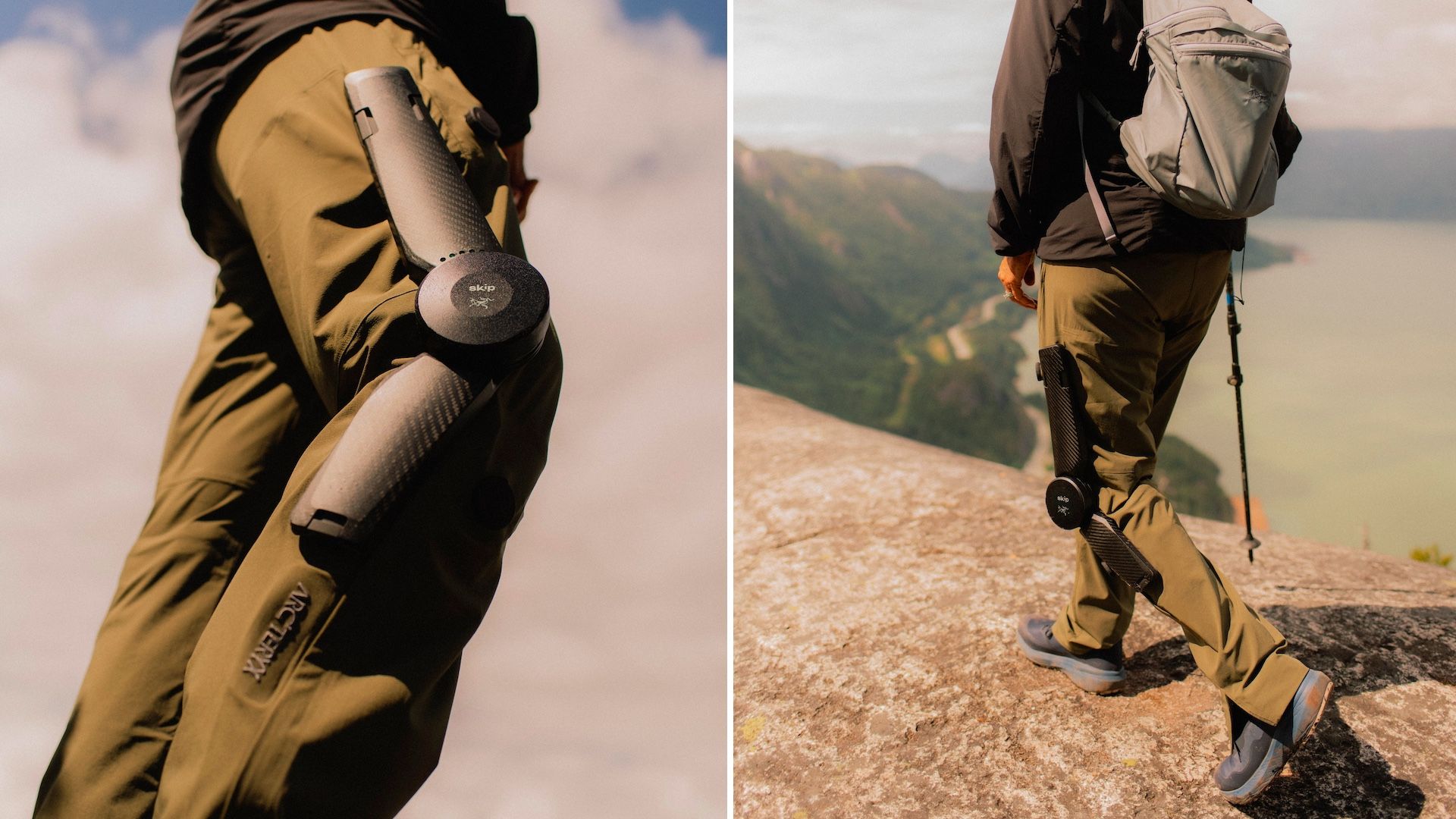 Power up! Arc’teryx and Skip launch $5,000 exoskeleton hiking pants ...