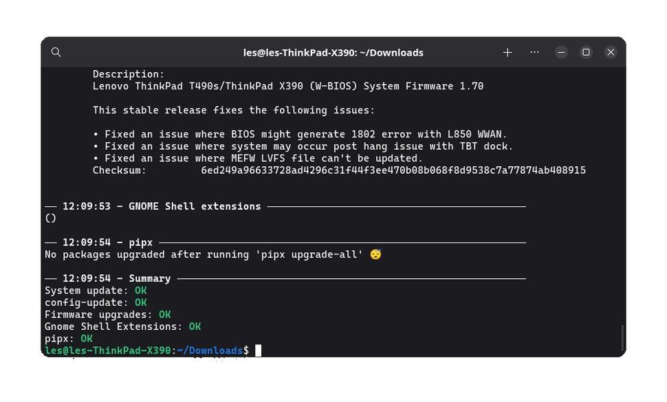 I use one simple tool to update my Linux OS and all of its software in ...