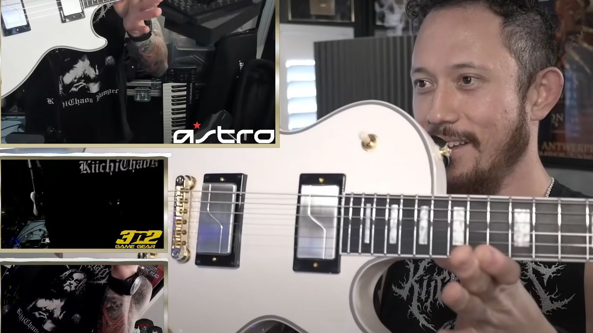 Matt Heafy reveals his newest signature model, the MKH Origins Les Paul ...