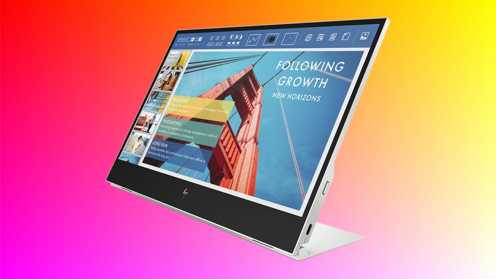 HP's E14 G4 portable monitor will up your working from home game ...
