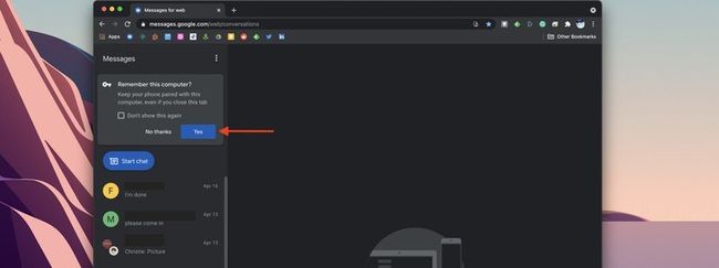 How to use Google Messages from a web browser or Chromebook | Android ...