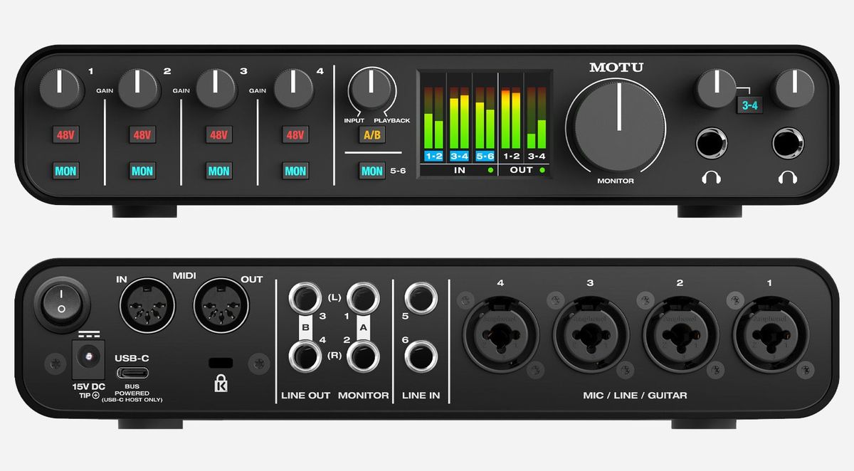 MOTU expands the M series with M6 USB-C audio interface | MusicRadar