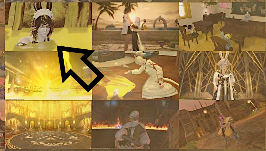 Check out this gorgeous mosaic of over 20,000 FF14 screenshots ...
