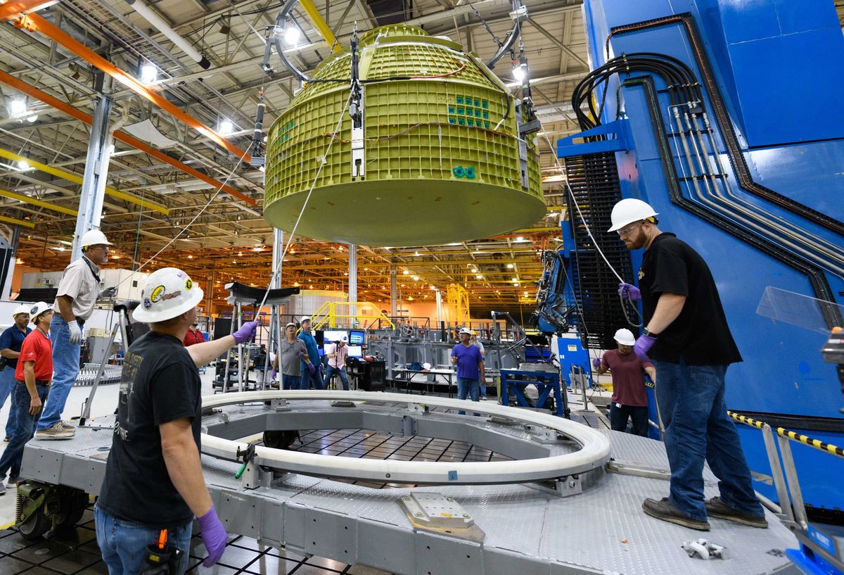 NASA's 1st Orion Spaceship to Carry Astronauts Is a Step Closer to ...
