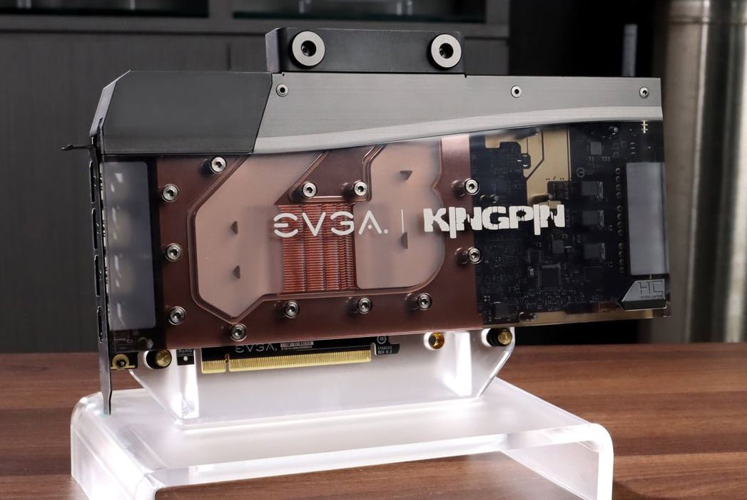 EVGA Demos Liquid-Cooled GeForce RTX 3090 Kingpin Hydro Copper | Tom's ...