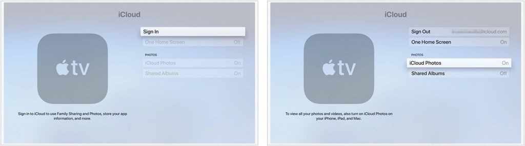 How to set up iCloud Photo Library and Photo Sharing on Apple TV | iMore