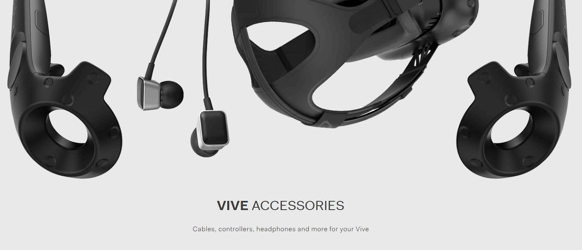 HTC Launches Vive Accessories Store, Replacement Parts Available Now ...