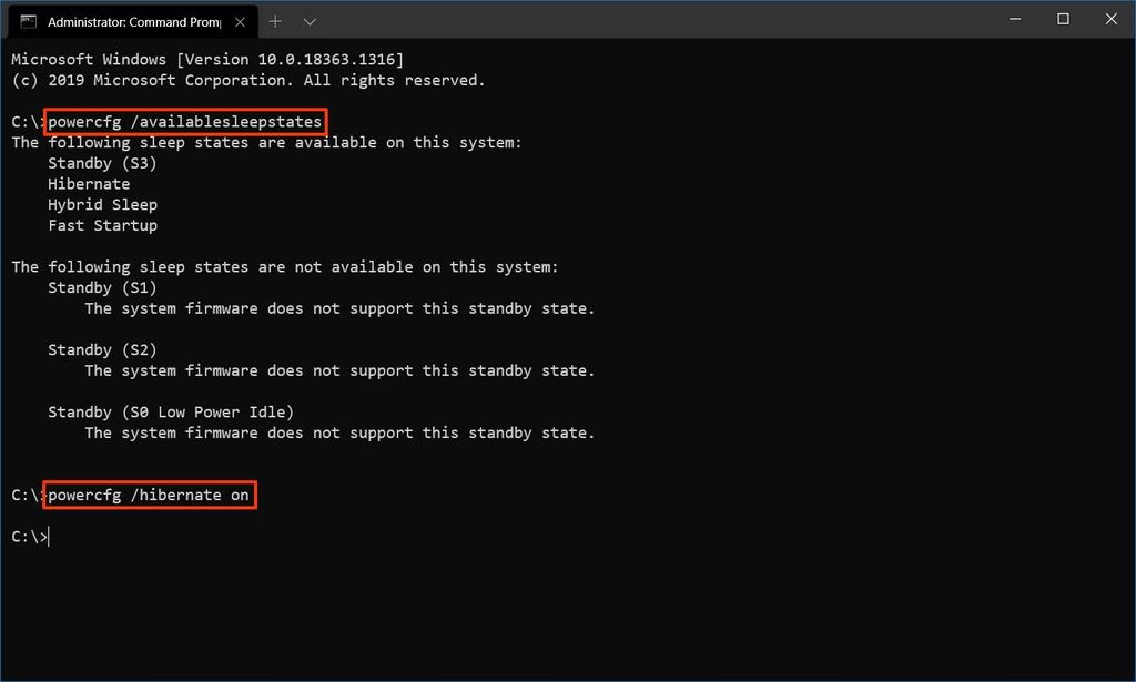 How to use powercfg to control power settings on Windows 10 | Windows ...