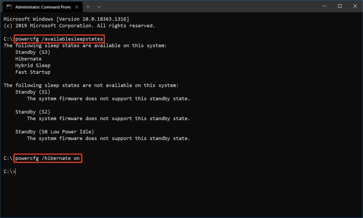 How to use powercfg to control power settings on Windows 10 | Windows ...