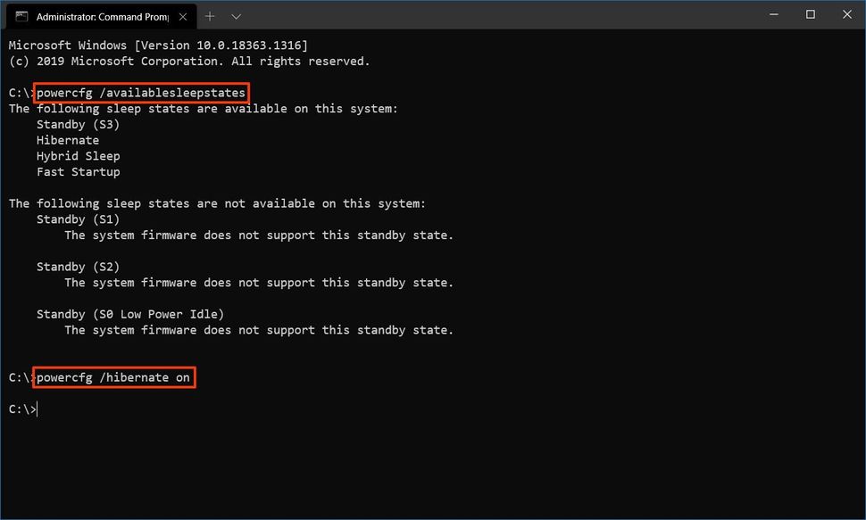 How to use powercfg to control power settings on Windows 10 | Windows ...