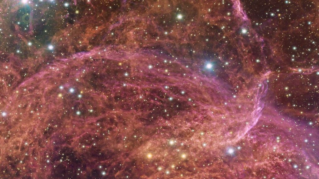 Dazzling remains of star explosion revealed in new ESO image | Space