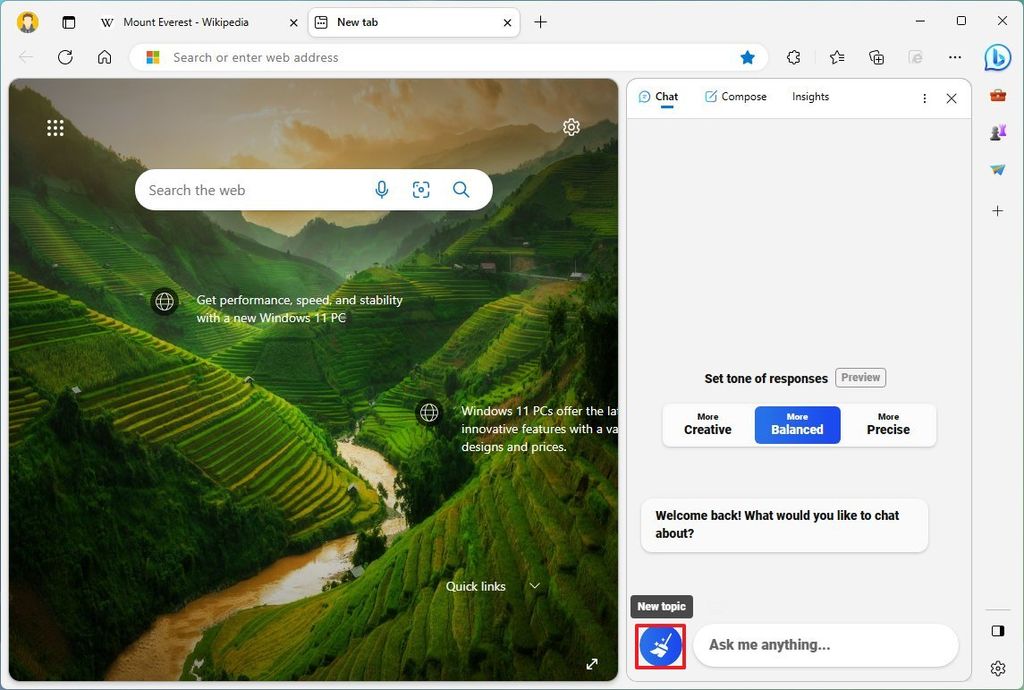 How to get started with Bing Chat on Microsoft Edge | Windows Central