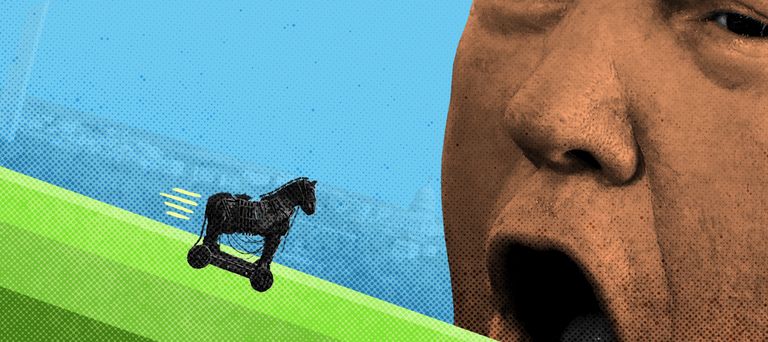 How the Trojan Horse became everyone's favorite political metaphor ...