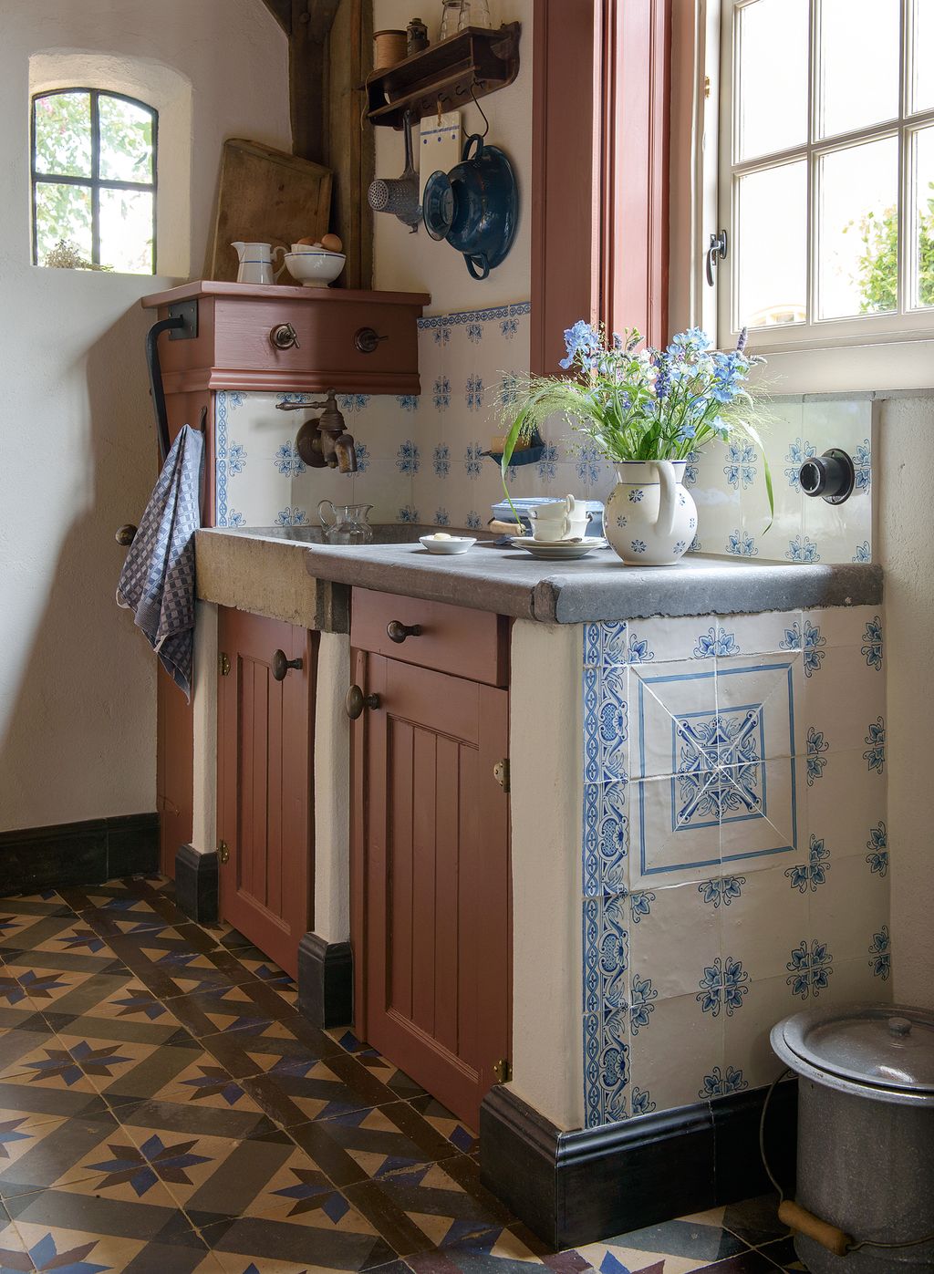 Real home transformation: a restored dutch farmhouse full of vintage ...