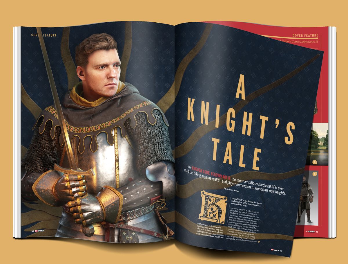 PC Gamer magazine's new issue is on sale now: Kingdom Come: Deliverance ...