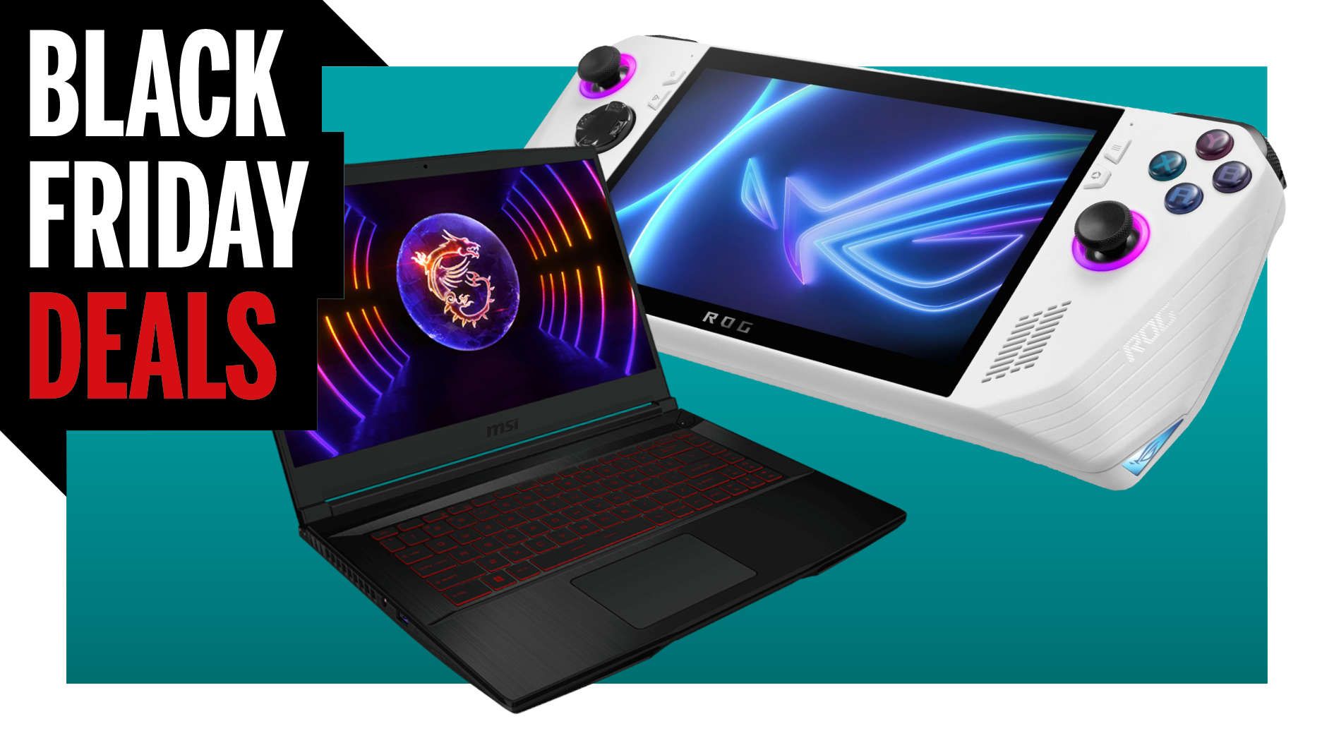 Black Friday $600 portable PC gaming showdown: Asus ROG Ally or an MSI ...