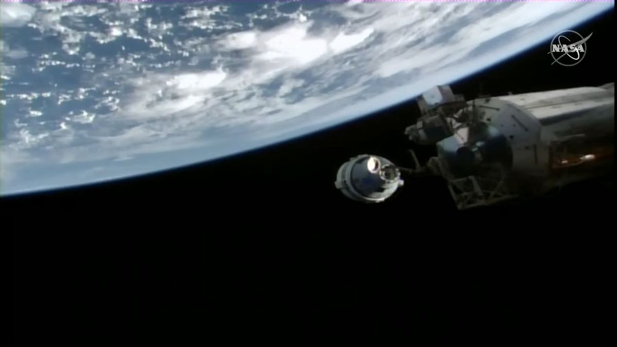 Boeing's Starliner docks at International Space Station for 1st time ...