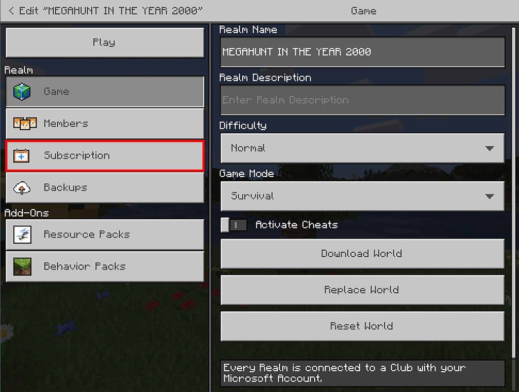 How to set up and manage a Realm in Minecraft Bedrock Edition | Windows ...