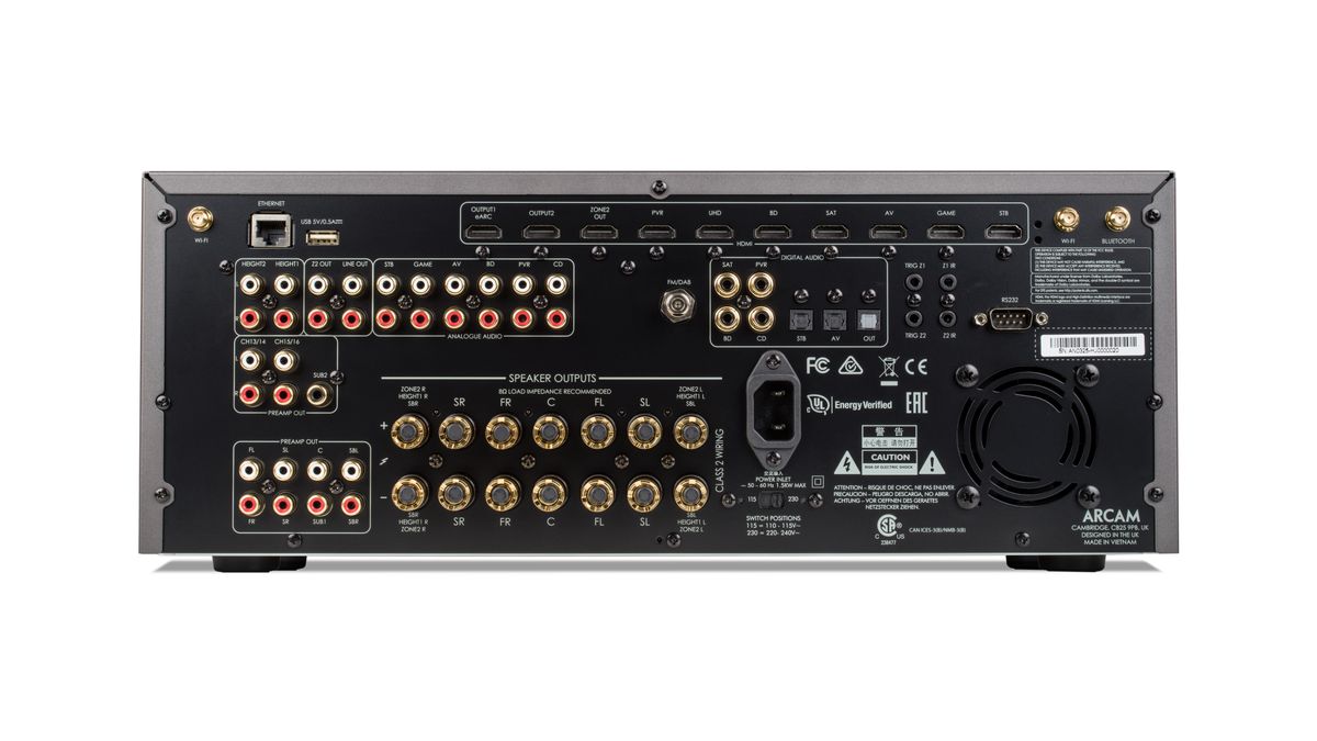 Arcam reveals new AV receiver range with Dolby Atmos, HDMI 2.1 and ...