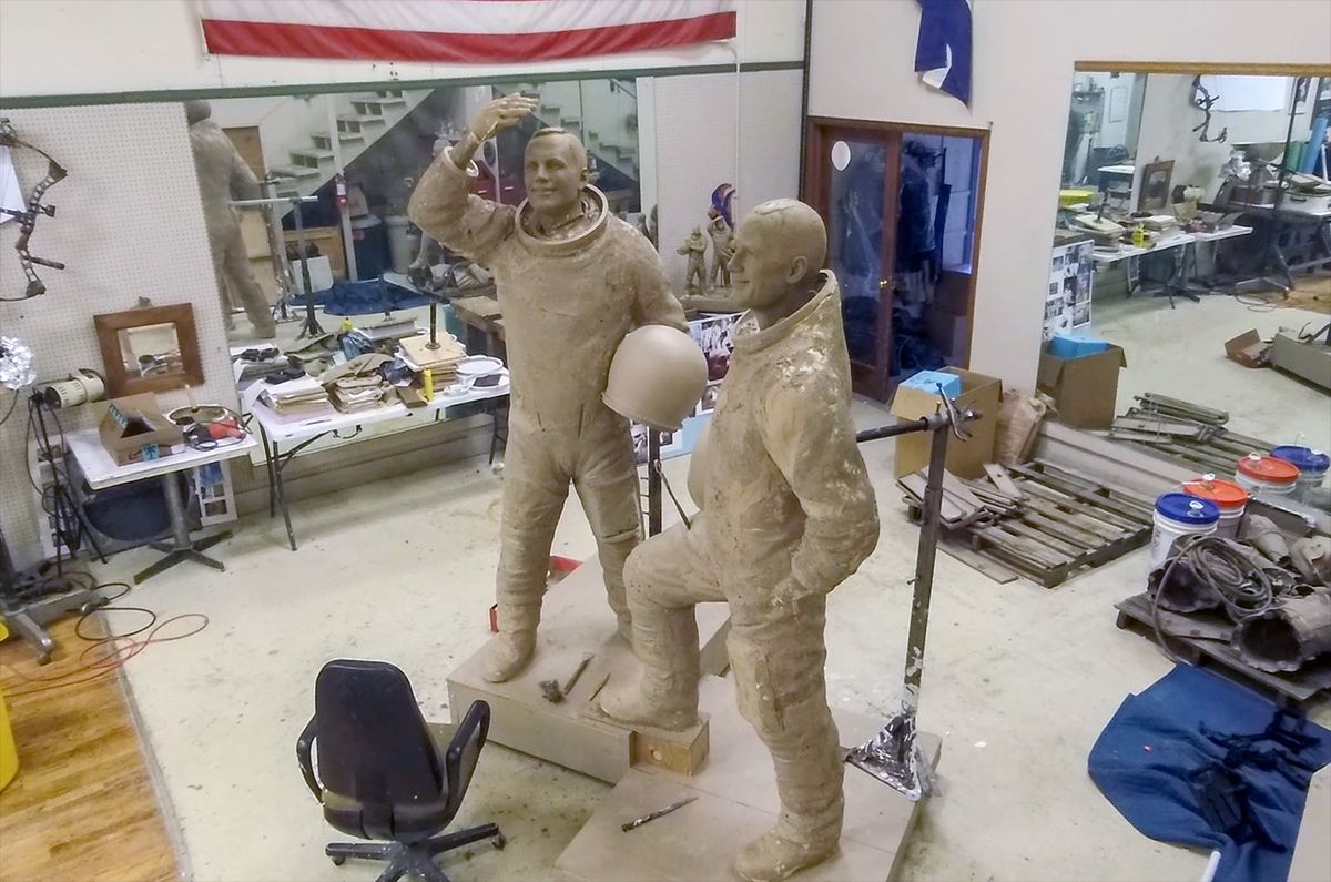 Rocket Mortgage Underwrites New Statue of Apollo 11 Astronauts | Space