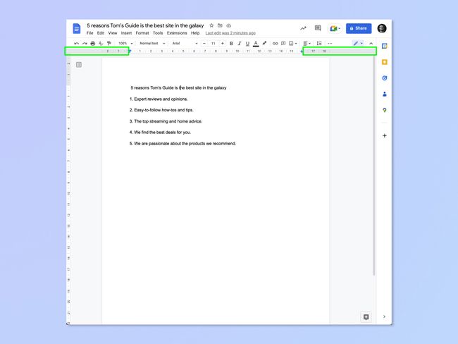 How to change margins in Google Docs | Tom's Guide
