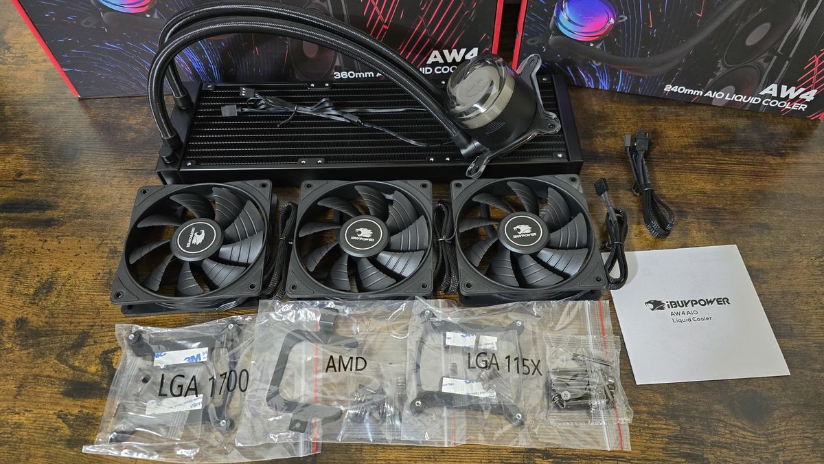 iBuyPower AW4 AIO Review: Thermal domination on a budget | Tom's Hardware