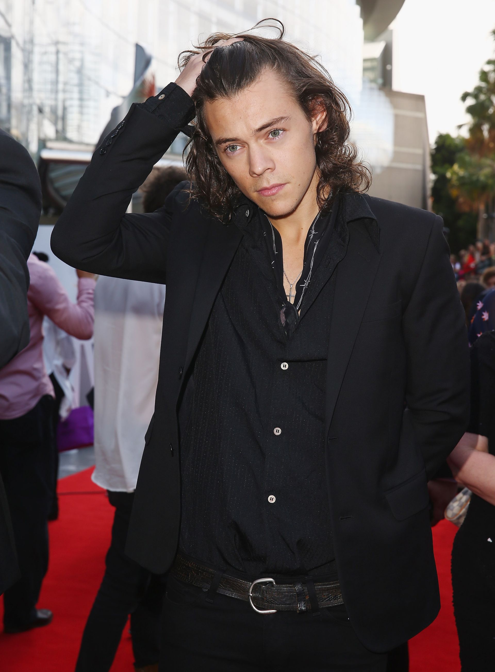 Harry Styles Appears to Have Shaved Off His Signature Curls | Marie Claire