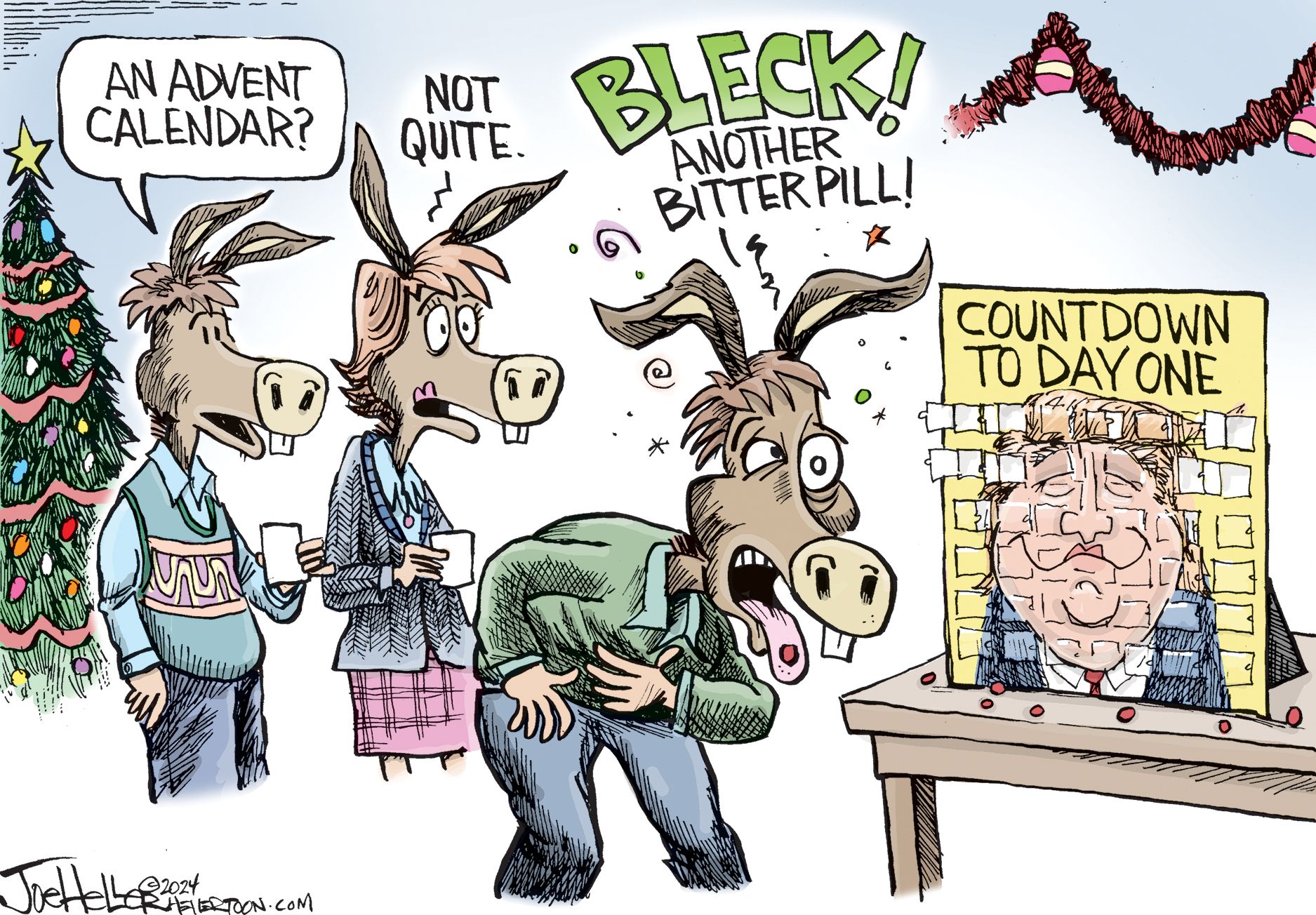 Today's political cartoons - December 10, 2024 | The Week