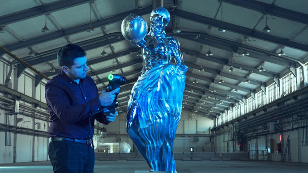 The world's first AI statue is a wild mashup of styles | Creative Bloq