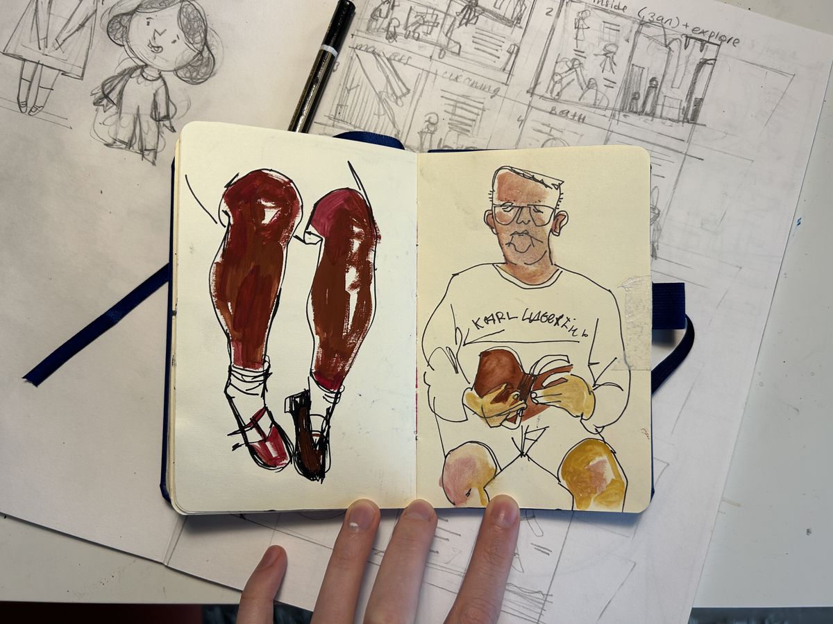 Inside the inspirational sketchbook of picture book artist Valerya ...